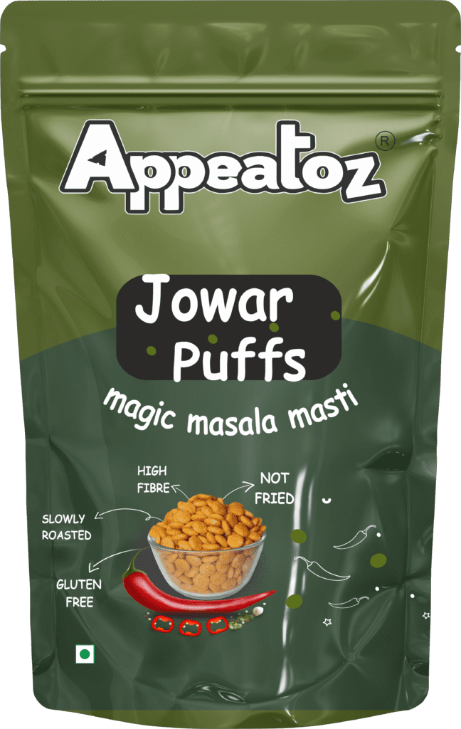 Jowar Puff-Magic Masala Masti - Nutroxfood